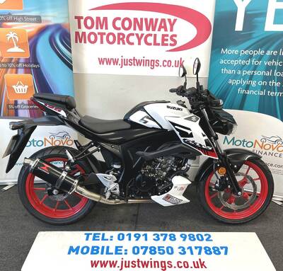 SUZUKI GSXS 125 RLXM3 (Only 340 miles): Tom Conway Motorcycles