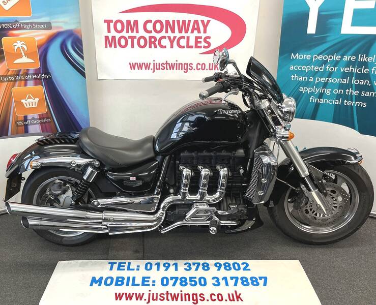 TRIUMPH ROCKET 3 ROADSTER: Tom Conway Motorcycles